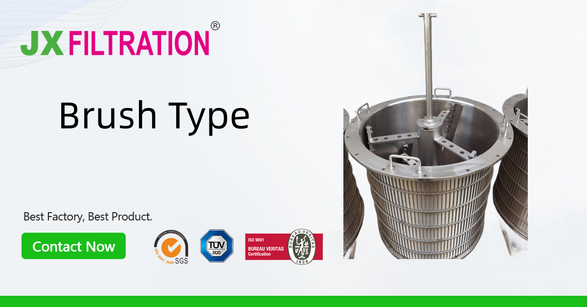 Brush Type Automatic Self Cleaning Filter